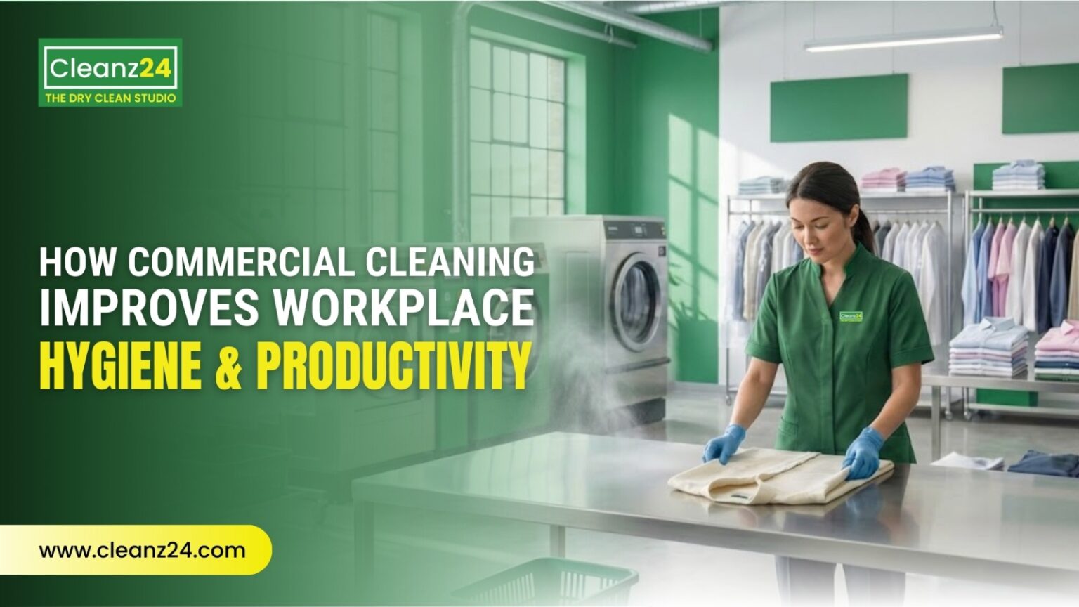 Commercial Cleaning: Improve Workplace Hygiene & Productivity